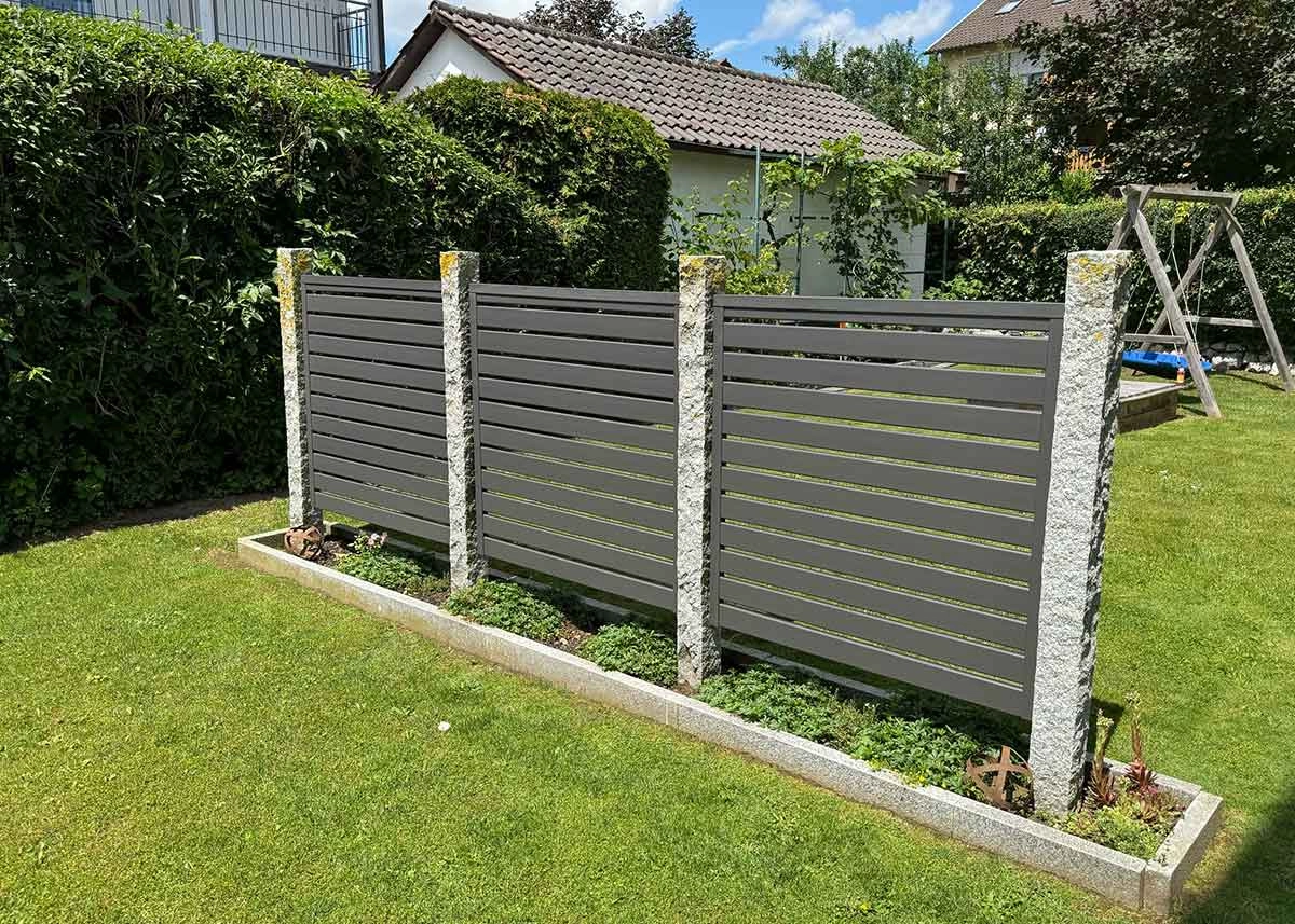 Rhombus-Zaun aus Kunststoff