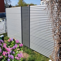 Sichtschutzzaun Anthrazit kaufen | FairGarden®