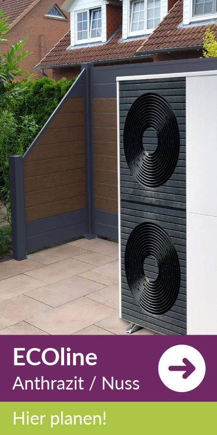 Wärmepumpenverkleidung & Boxen | FairGarden®