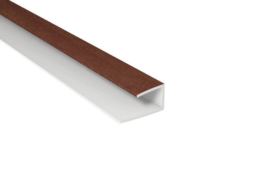 PVC Außenpaneele : Außenverkleidung Kunststoff Nussbaum - PVC Paneel ...