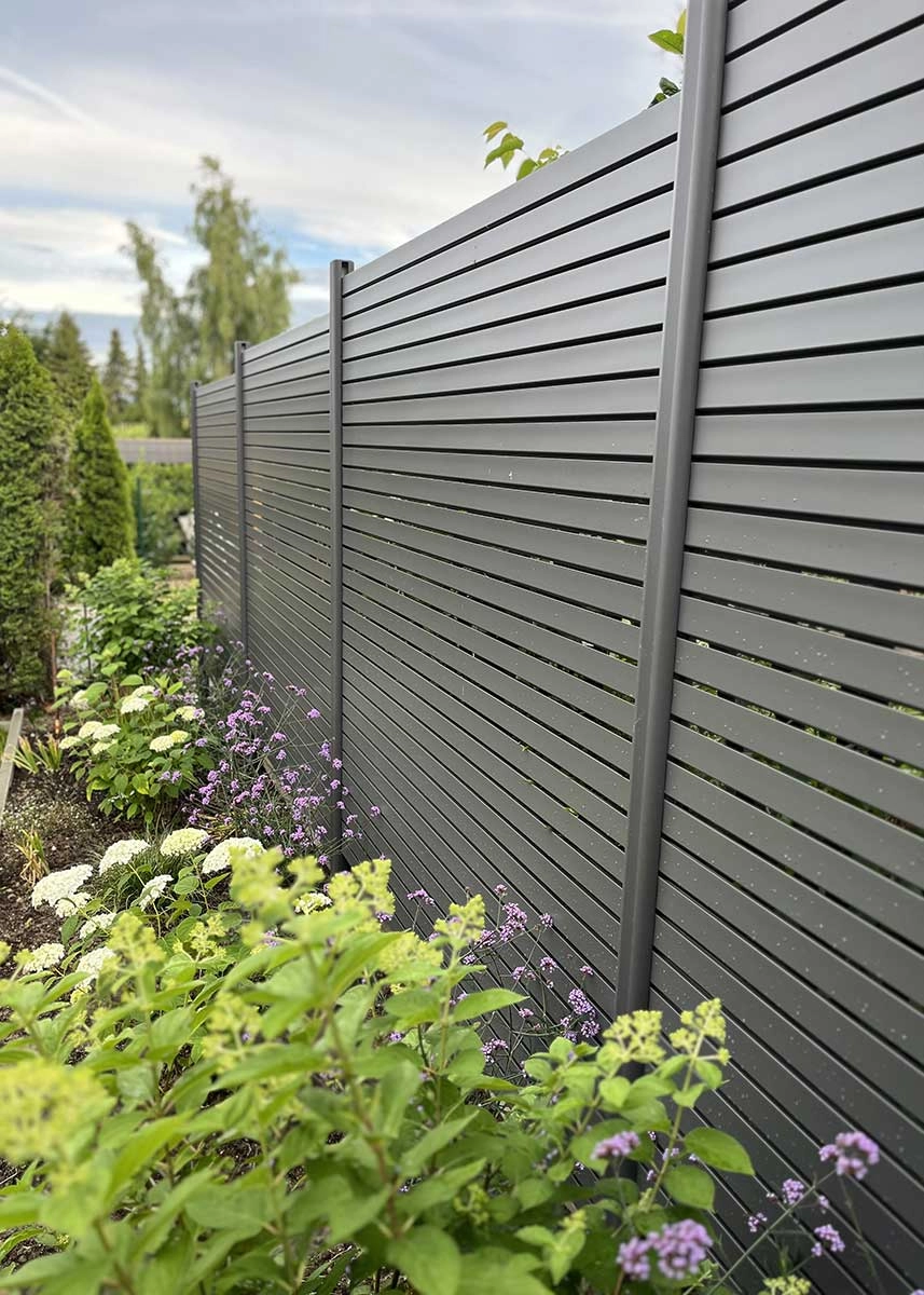 FairGarden®: Rhombus Element 180x180 Metall Anthrazit