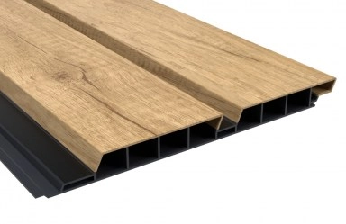 Kunststoffplatten Holzoptik Auenbereich